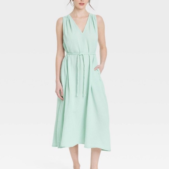 Universal Thread | Dresses | New Universal Thread Mint Green Belted ...